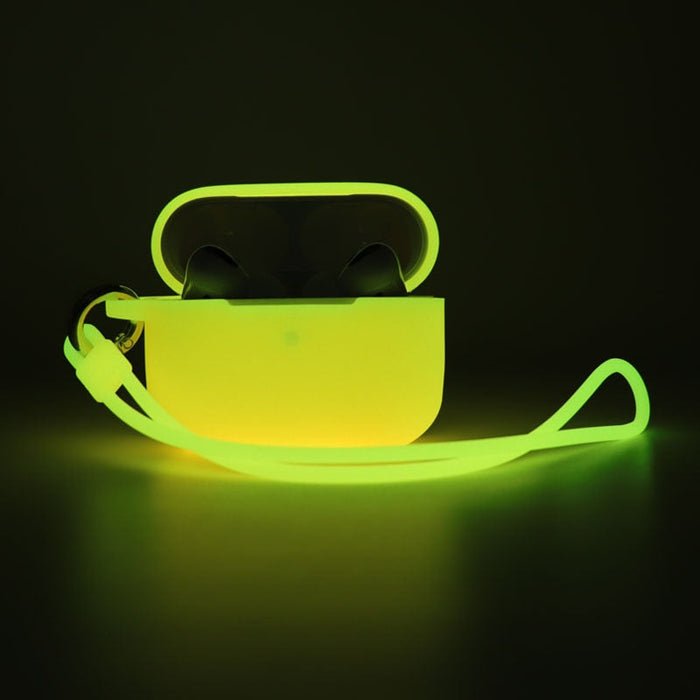 Luminous Silicone Case With Strap for Apple AirPods Pro